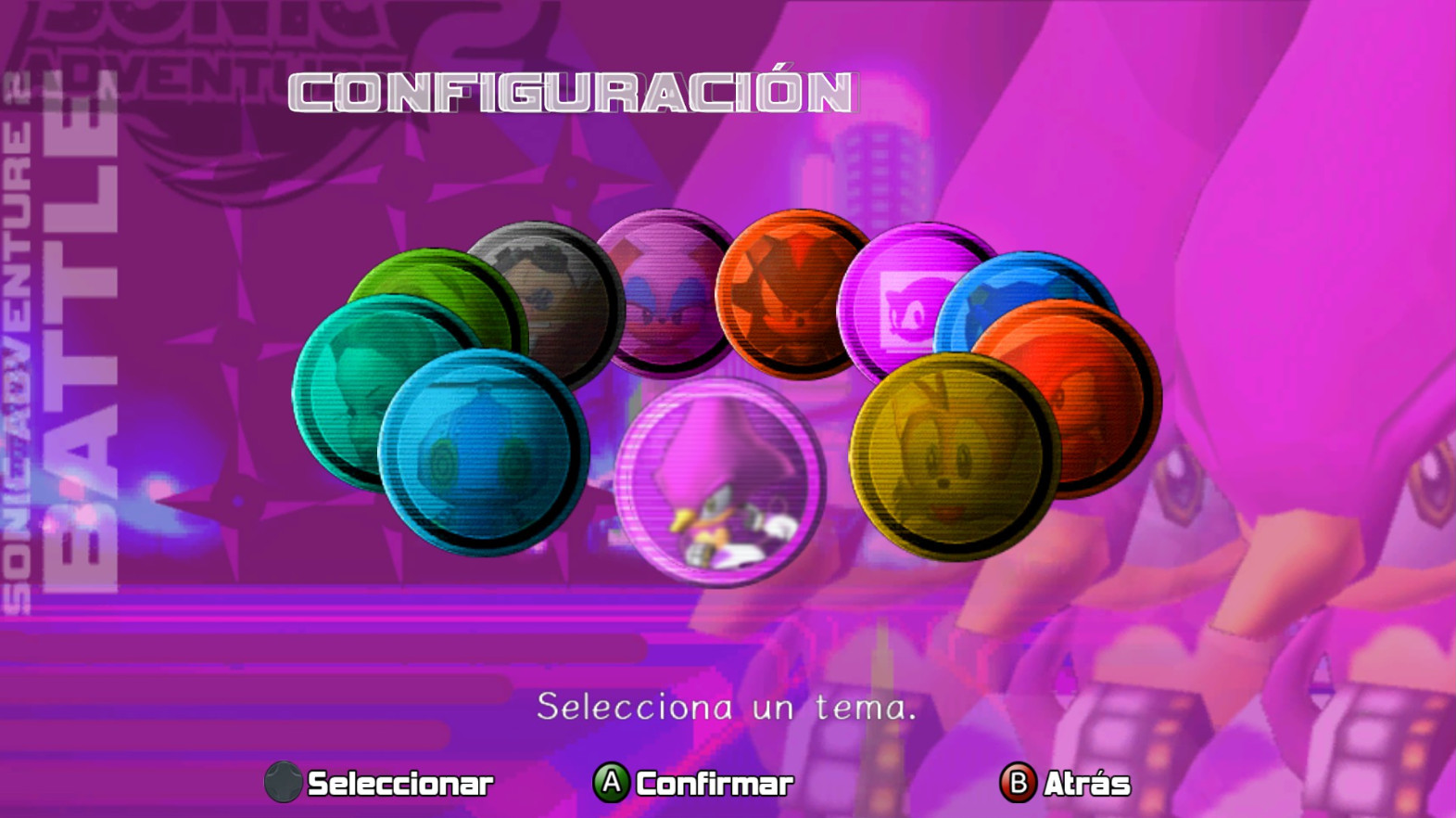 Espio Theme Menu Mod for Sonic Adventure 2 | SA2 Mods