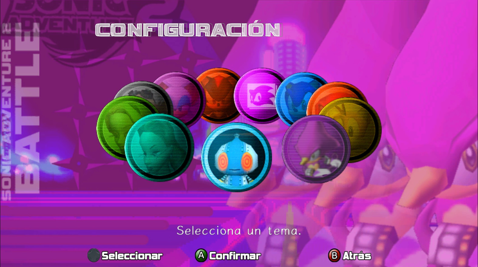 Espio Theme Menu Mod for Sonic Adventure 2 | SA2 Mods