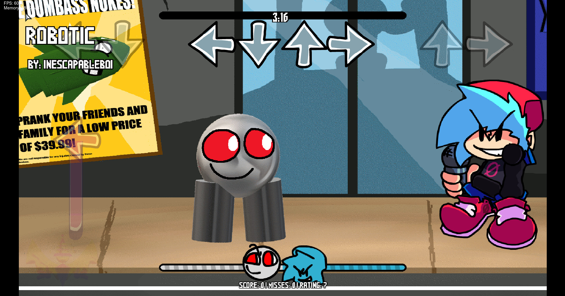 Inescapable Insanity Mod for Friday Night Funkin' | FNF Mods