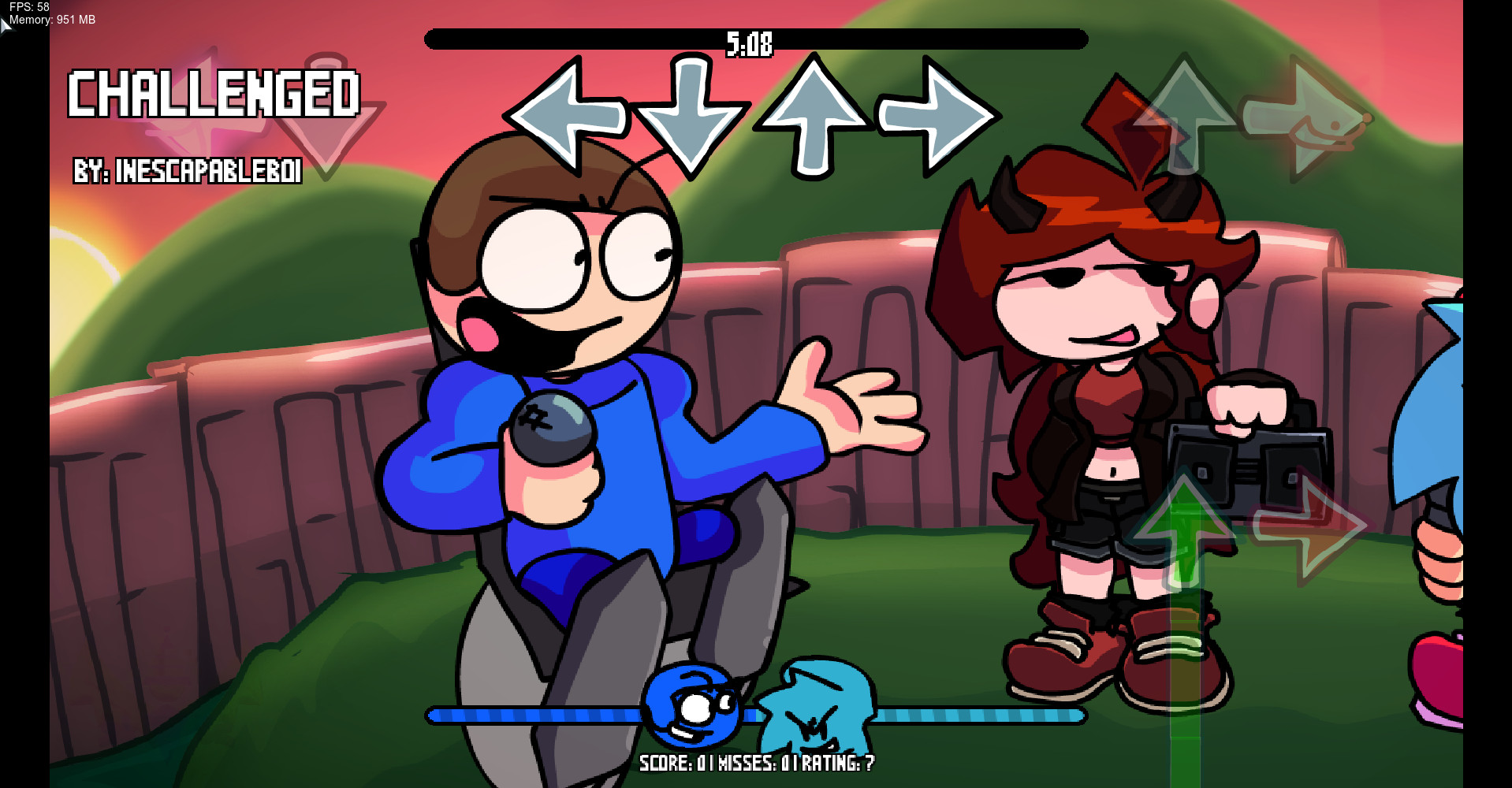 Inescapable Insanity Mod for Friday Night Funkin' | FNF Mods