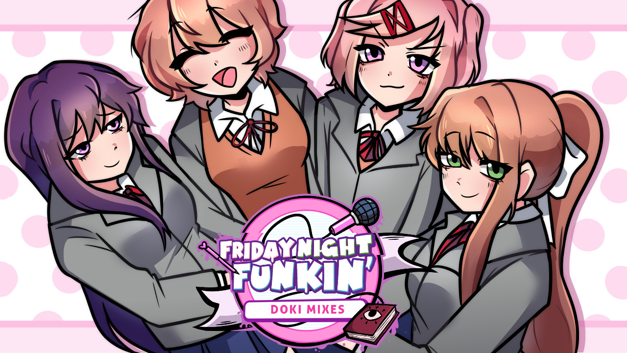 FNF: Doki Mixes V4 (VERSION 2) - FULL RELEASE!! Mod for Friday Night ...