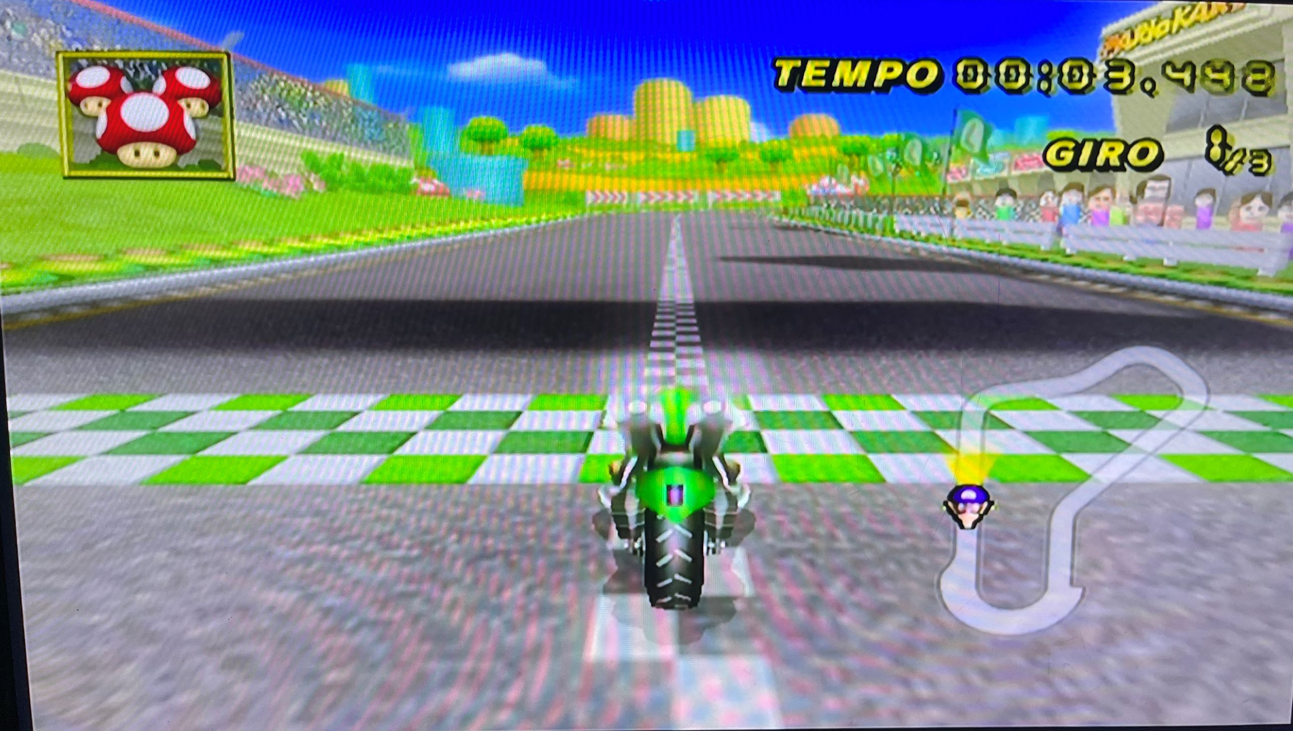 Luigi on Wario's bike Mod for Mario Kart Wii | MKWii Mods
