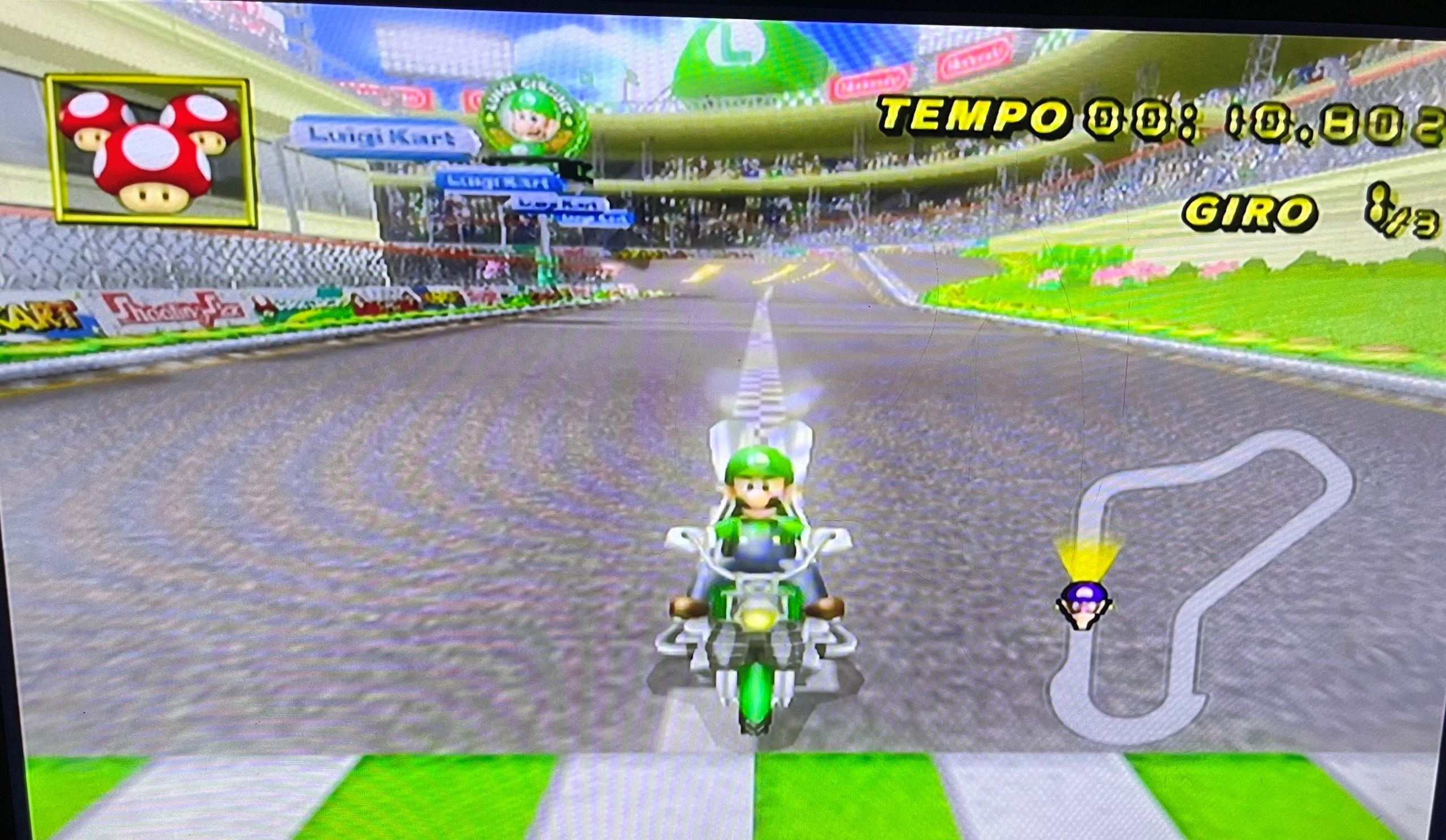 Luigi on Wario's bike Mod for Mario Kart Wii | MKWii Mods