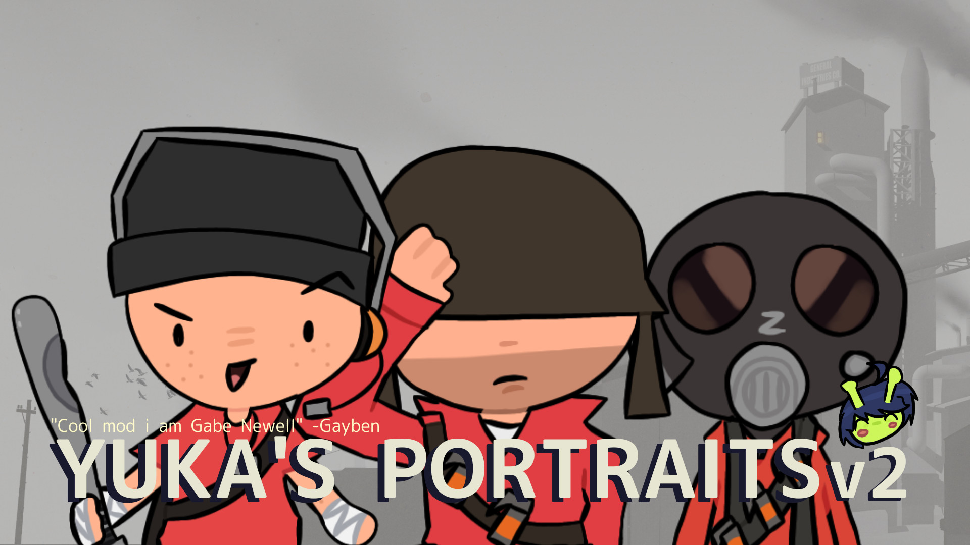 Yuka's Portraits v2 Mod for Team Fortress 2 | TF2 Mods