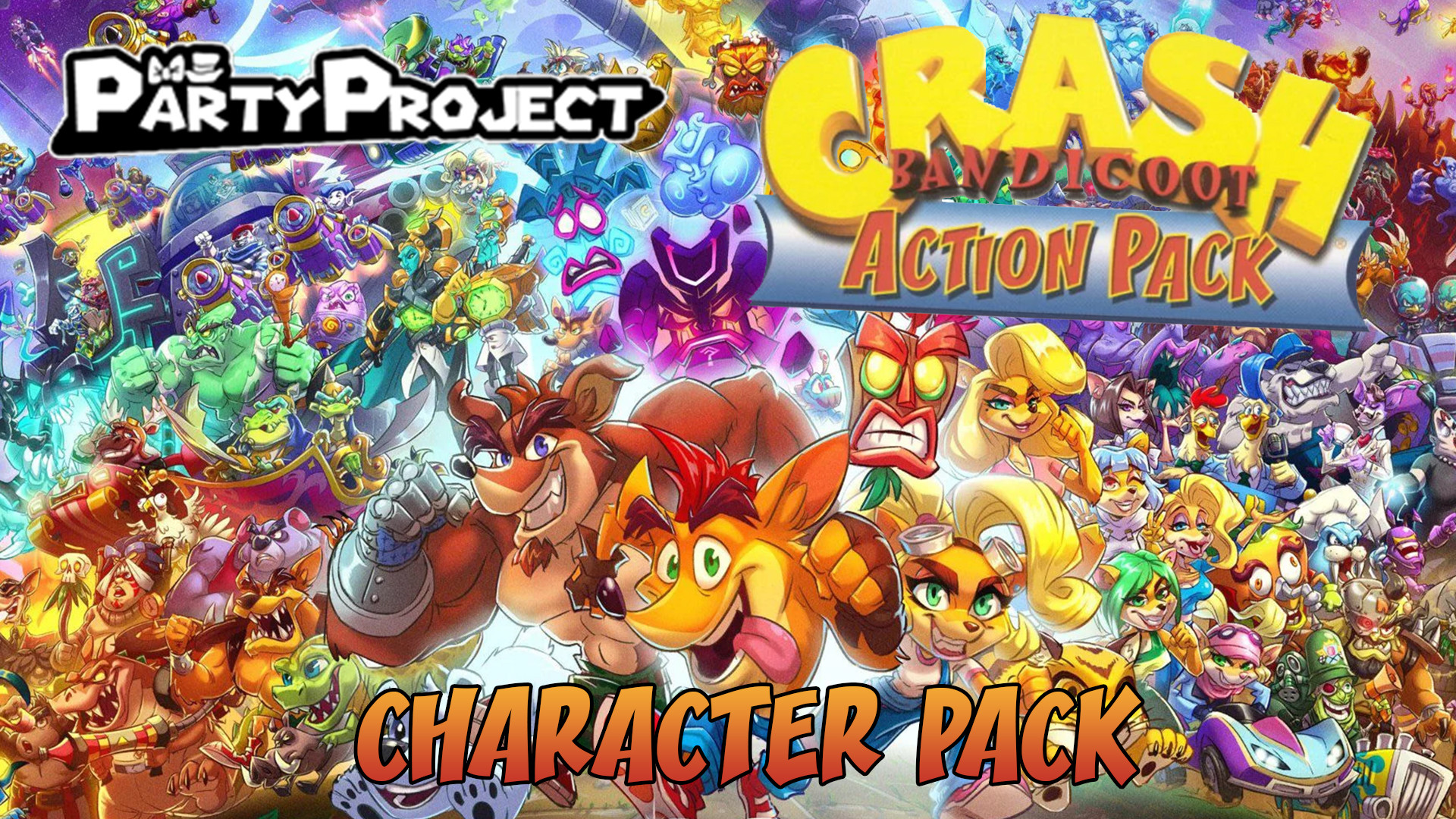 Crash Bandicoot Action Pack Mod for Party Project | PProject Mods