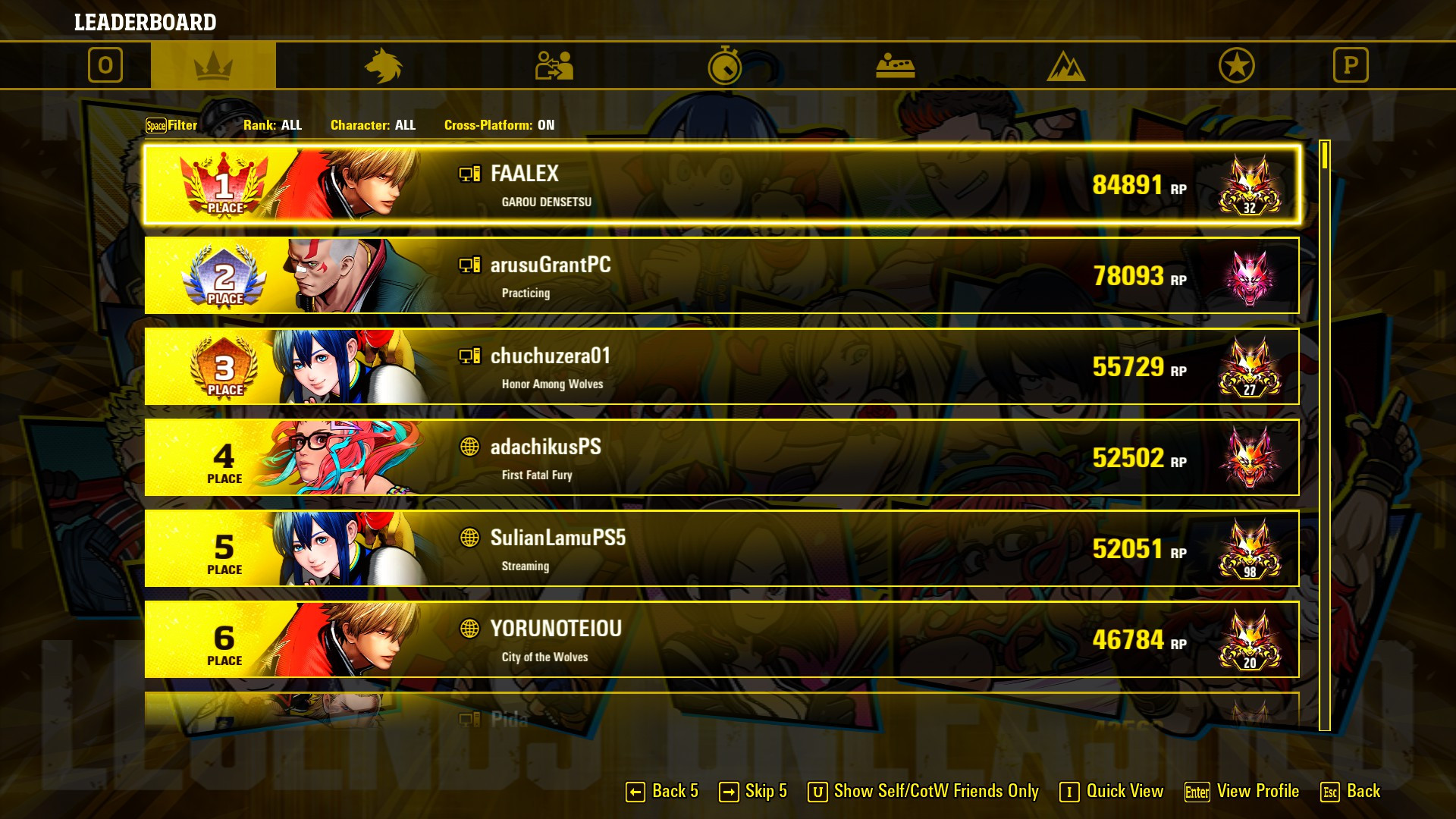 COTW GOTY UI 2.0 Mod for Fatal Fury: City of the Wolves | COTW Mods