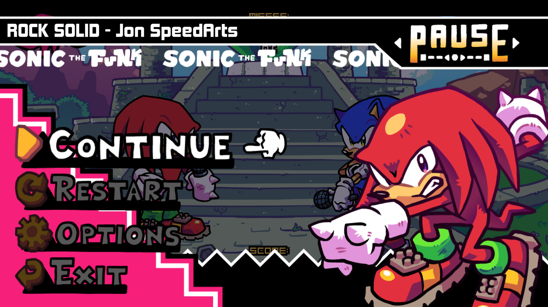 Sonic The Funk Mod for Friday Night Funkin' | FNF Mods