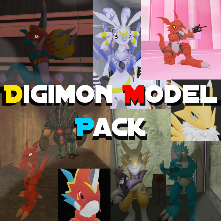 Digimon Model Pack Mod for Sven Co-op | SC Mods