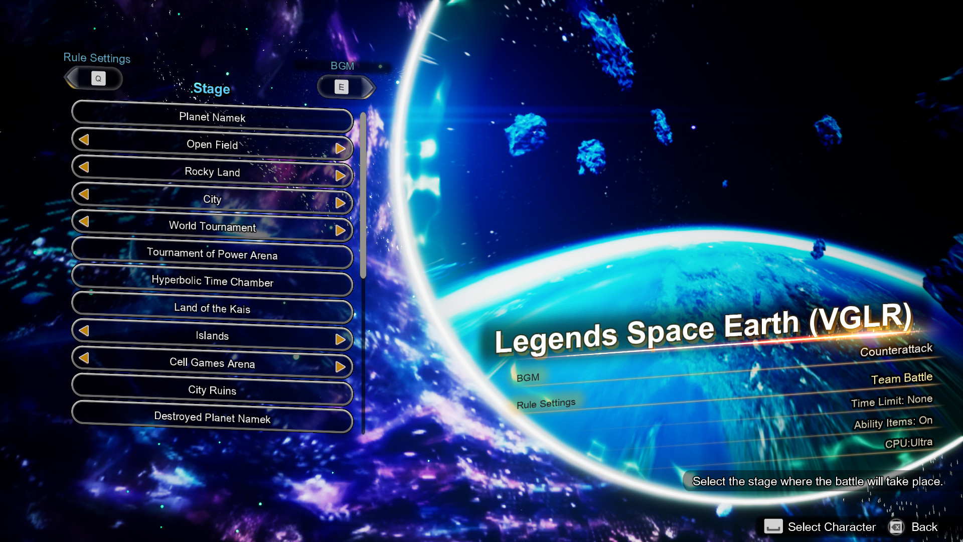 Space Earth Mod for Dragon Ball: Sparking! ZERO | DBSZ Mods