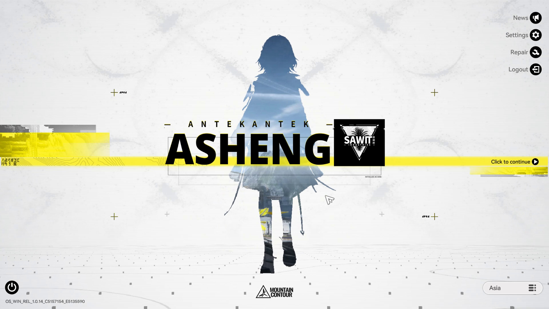 Antek-Antek Asheng Mainscreen Mod for Arknights: Endfield | Endfield Mods