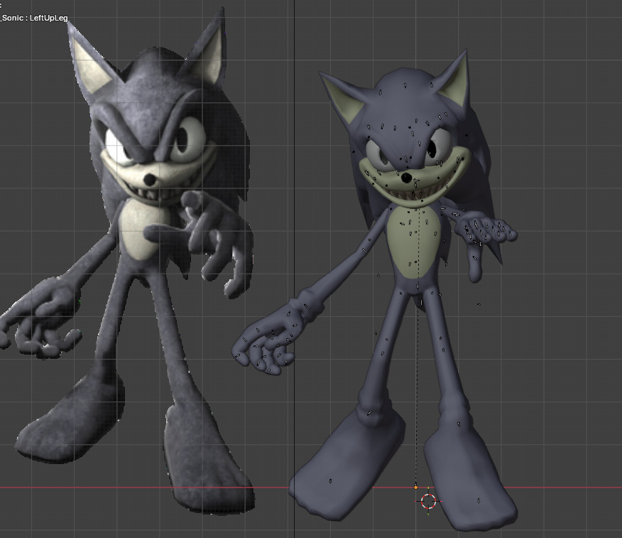 (AI UPDATE) The REAL Sonic (2017X over sonic) Mod for Sonic Racing ...