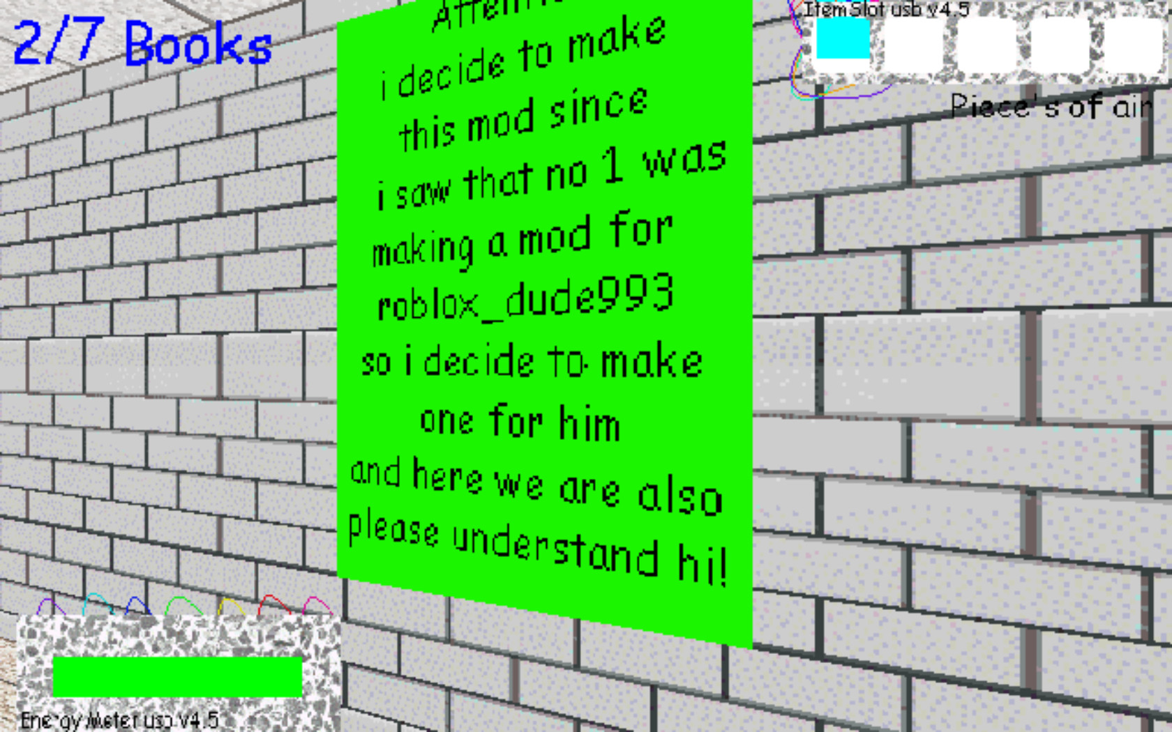 Roblox_Dude993's Roblox Studio Mod for Baldi's Basics | Baldi Mods