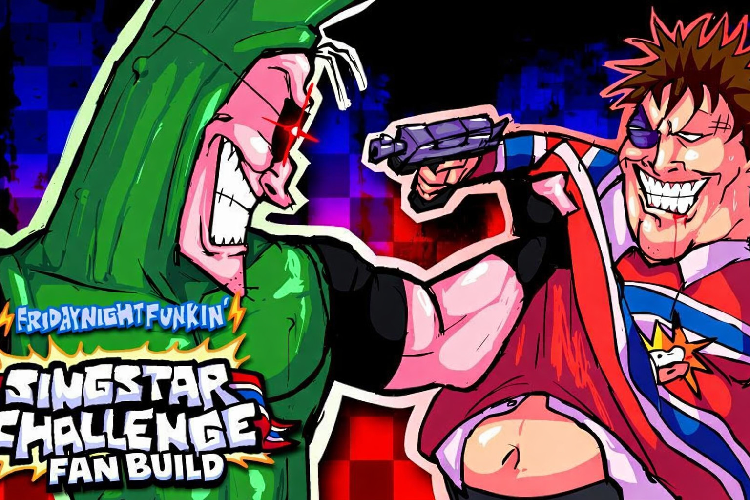 FNF SingStar Challenge FanBuildv2 Mod for Friday Night Funkin' | FNF Mods