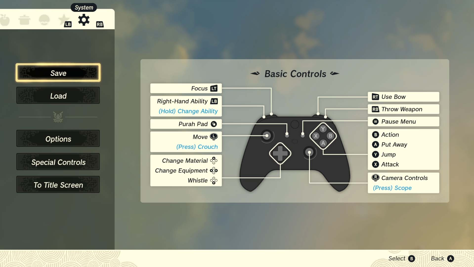 Simple Xbox UI Mod for The Legend of Zelda: Tears of the Kingdom | TOTK ...