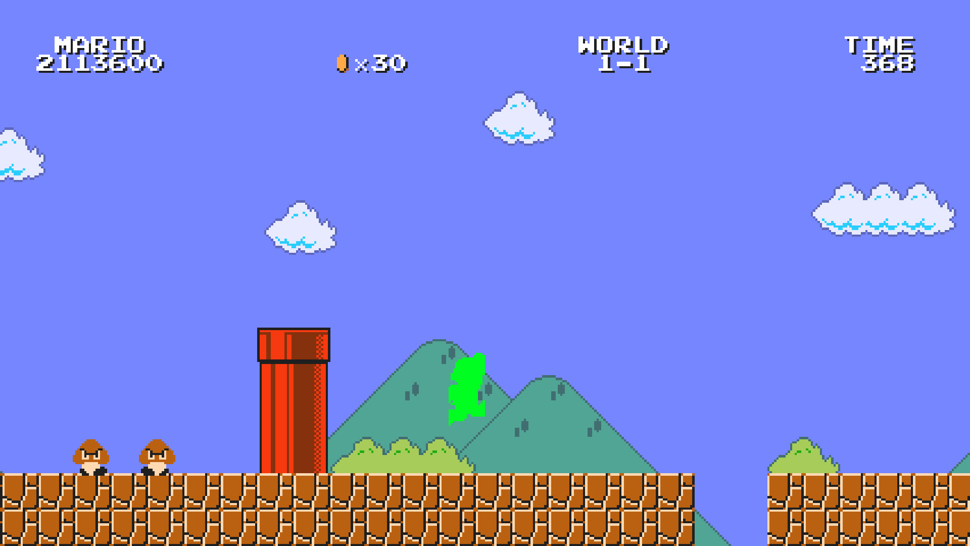 The Green Mod for Super Mario Bros. Remastered [Unofficial] | SMB1R Mods