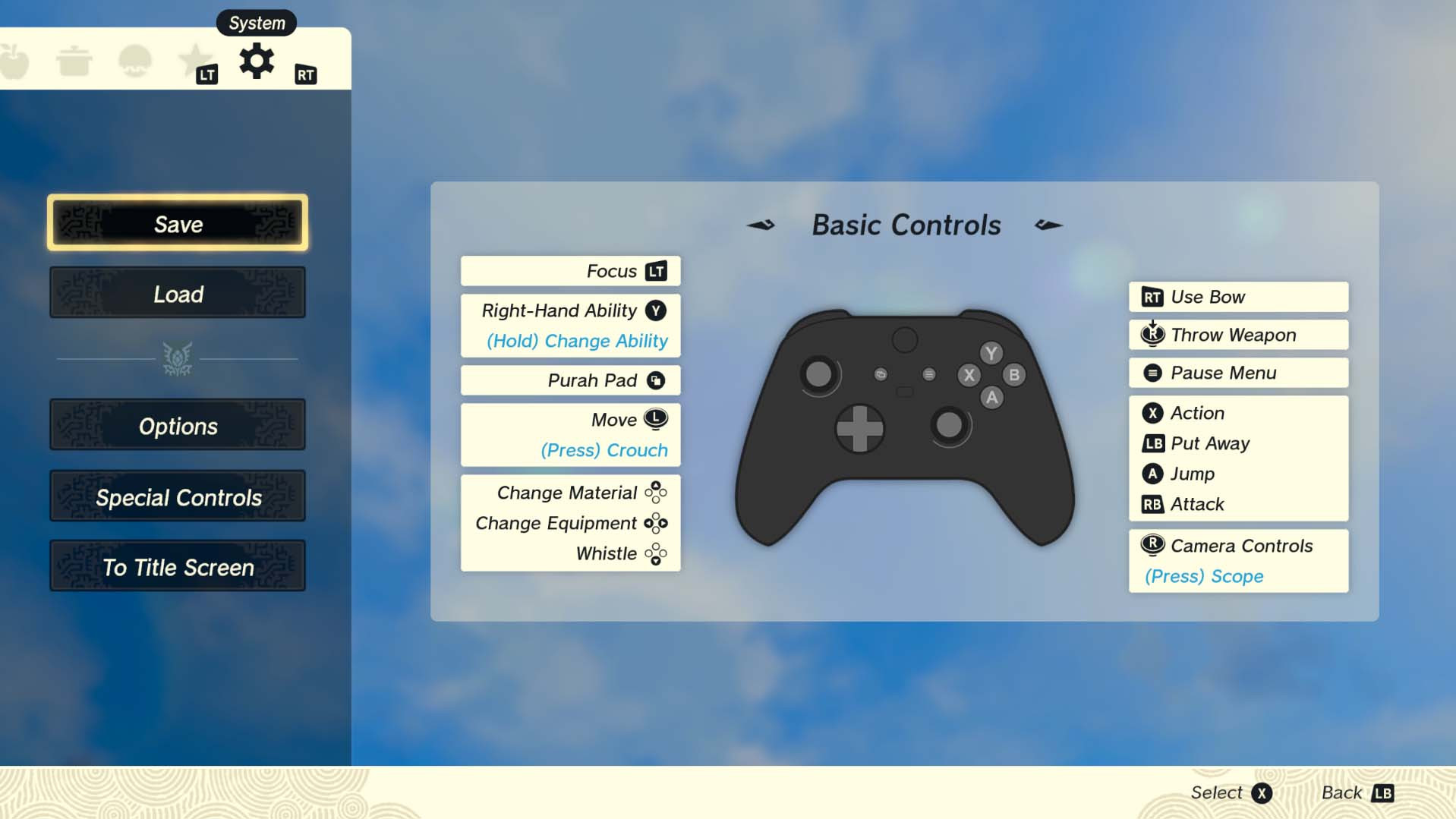 Simple Xbox UI Mod for The Legend of Zelda: Tears of the Kingdom | TOTK ...