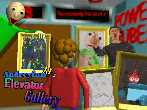 (V0.13.X+) Andreyfan11's Elevator Gallery Mod for Baldi's Basics ...