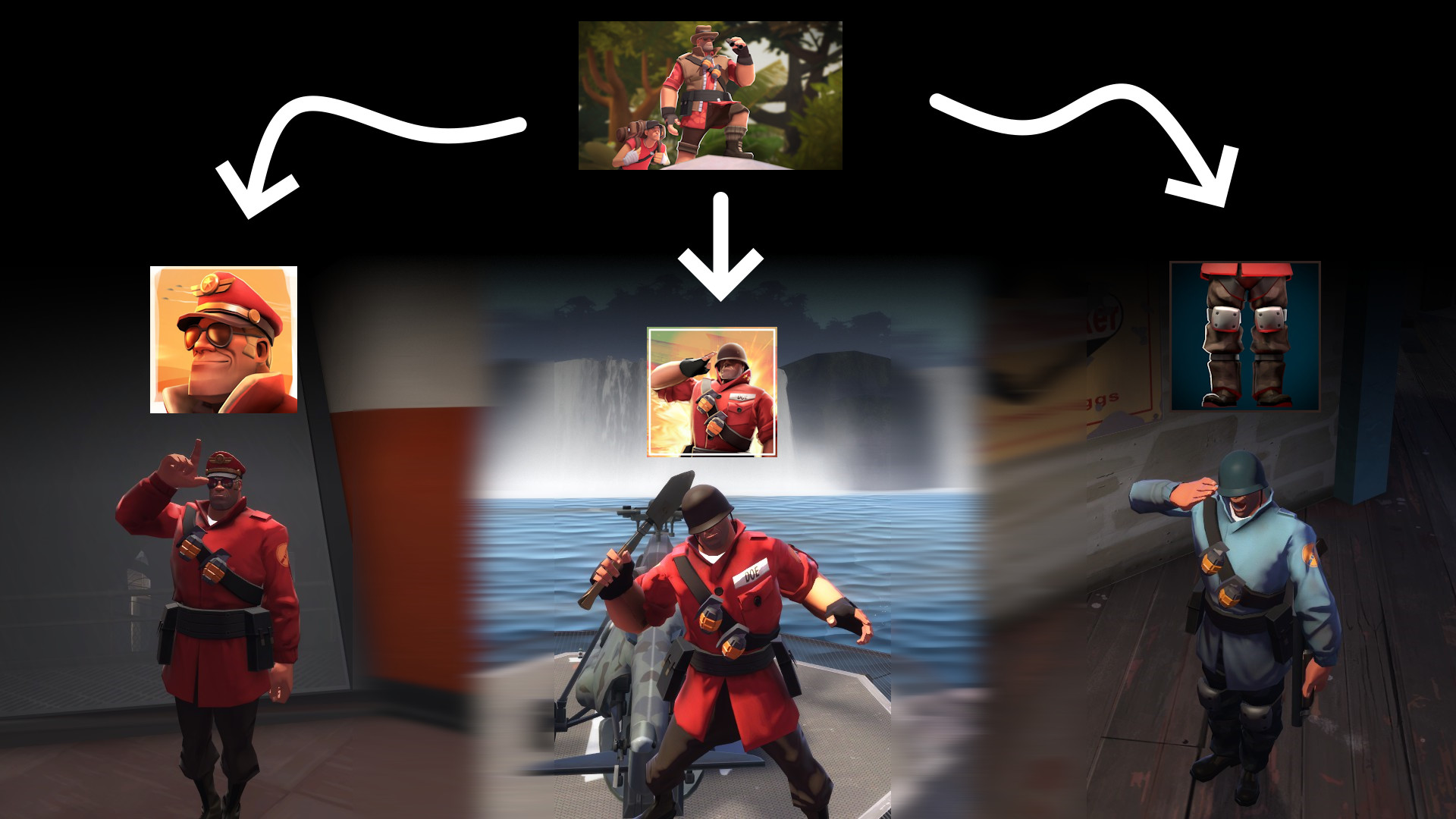 Personal Nitpicky Cosmetic Replacements Mod for Team Fortress 2 | TF2 Mods