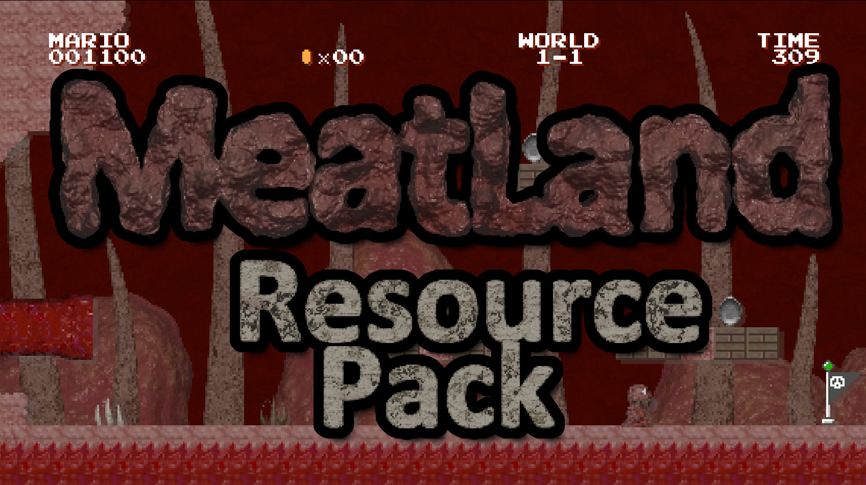 [SENSITIVE CONTENT] Meatland Resource Pack Mod for Super Mario Bros ...