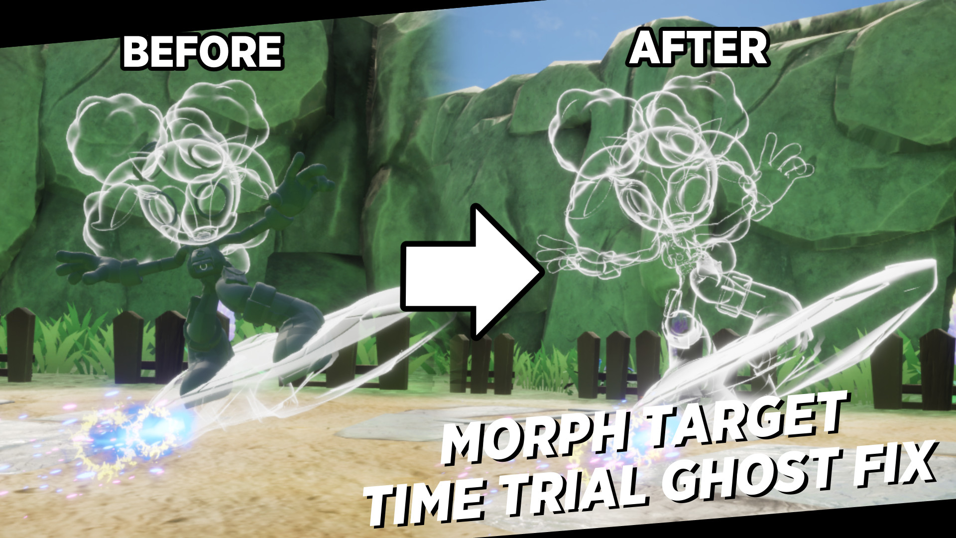 Morph Target Time Trial Ghost Fix Mod for Sonic Racing: CrossWorlds ...