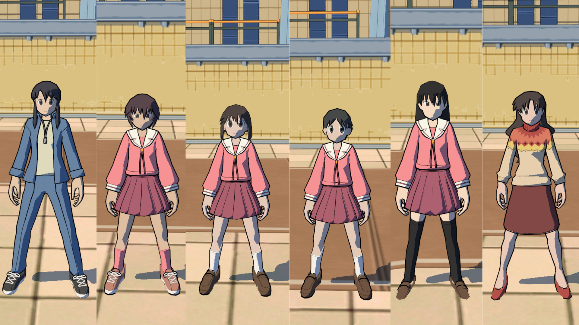 Azumanga Daioh Characters (2/2026 UPDATE) Mod for Bomb Rush Cyberfunk ...