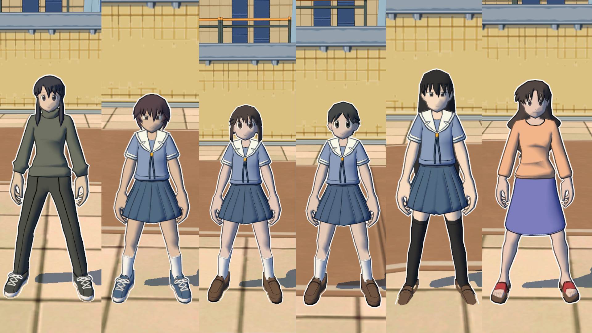 Azumanga Daioh Characters (2/2026 UPDATE) Mod for Bomb Rush Cyberfunk ...