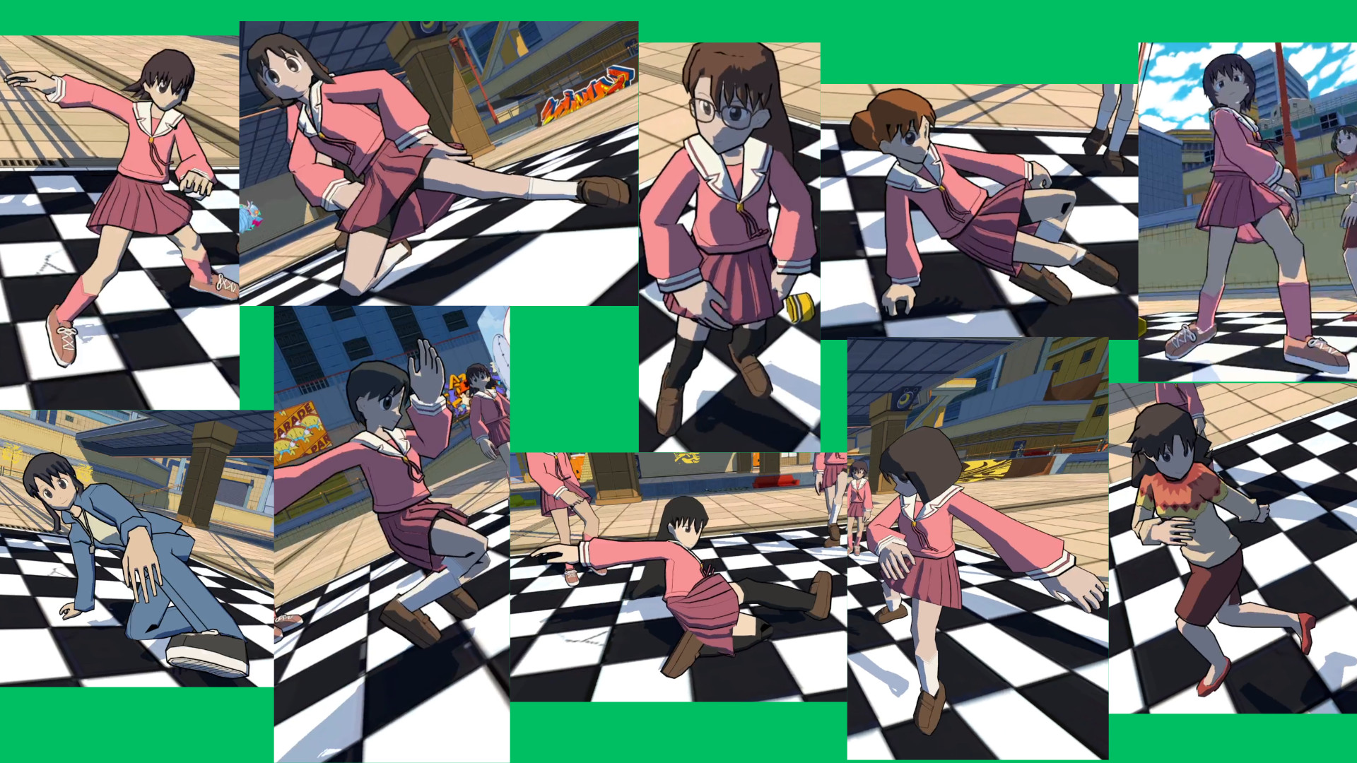 Azumanga Daioh Characters (2/2026 UPDATE) Mod for Bomb Rush Cyberfunk ...