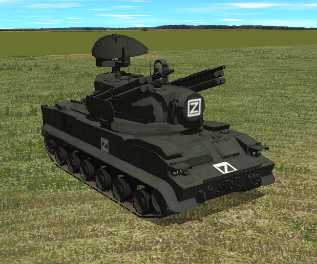 Ukraine War Markings for 2K22M1 Tunguska Mod for Combat Mission: Black ...