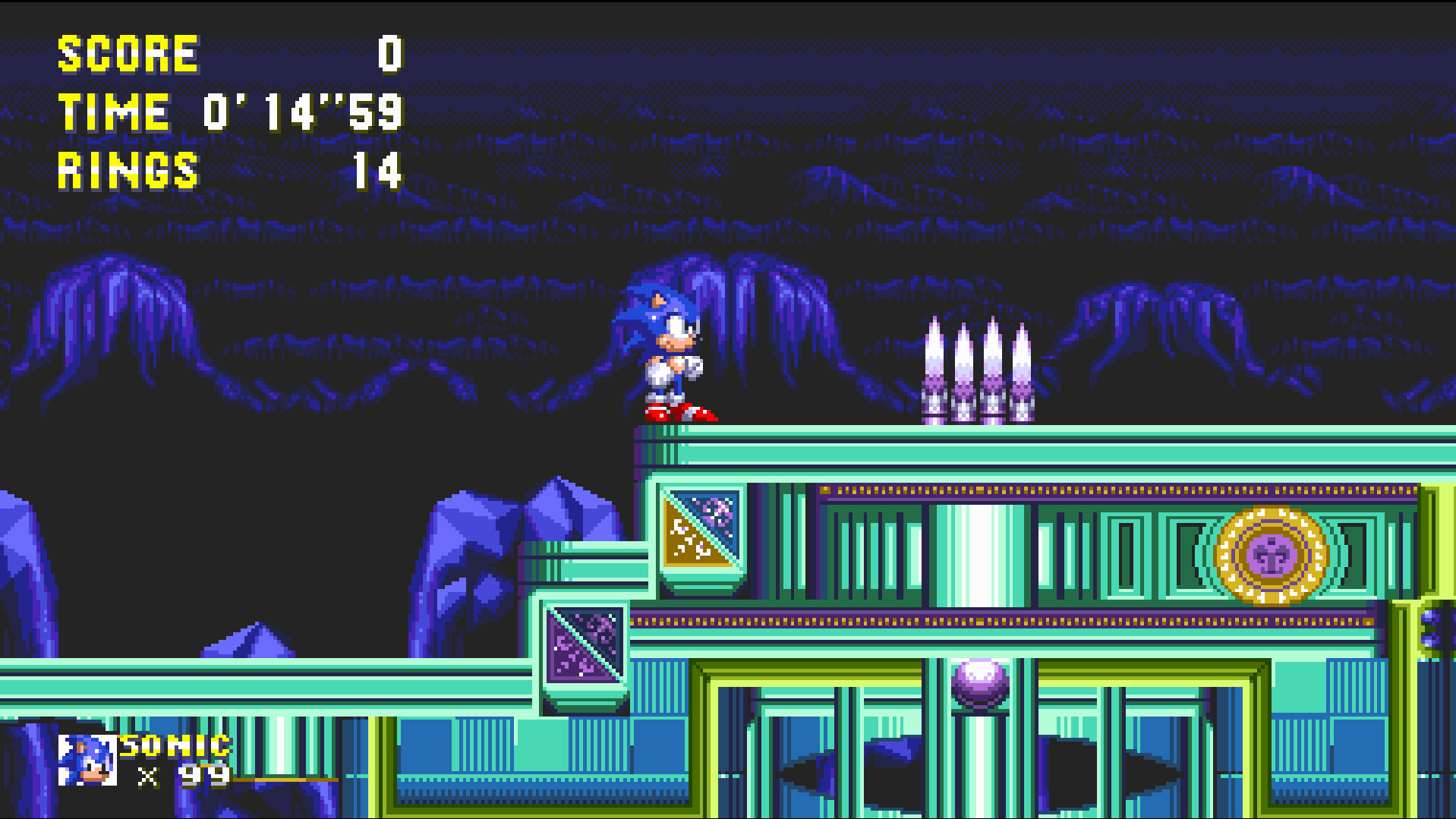 Zone Stylized Spikes Mod for Sonic 3 A.I.R. | S3AIR Mods