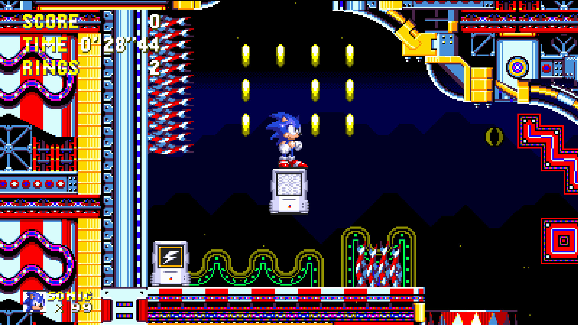 Zone Stylized Spikes Mod for Sonic 3 A.I.R. | S3AIR Mods