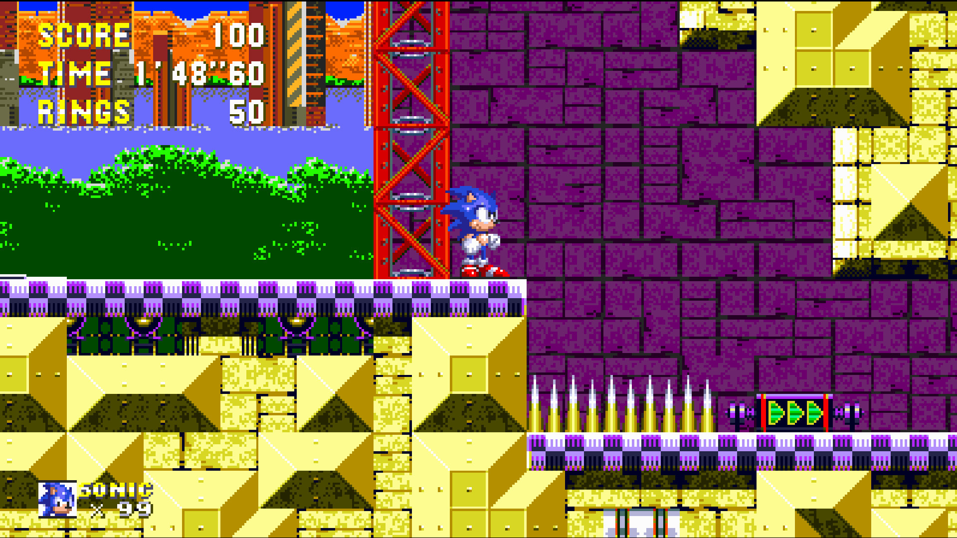 Zone Stylized Spikes Mod for Sonic 3 A.I.R. | S3AIR Mods