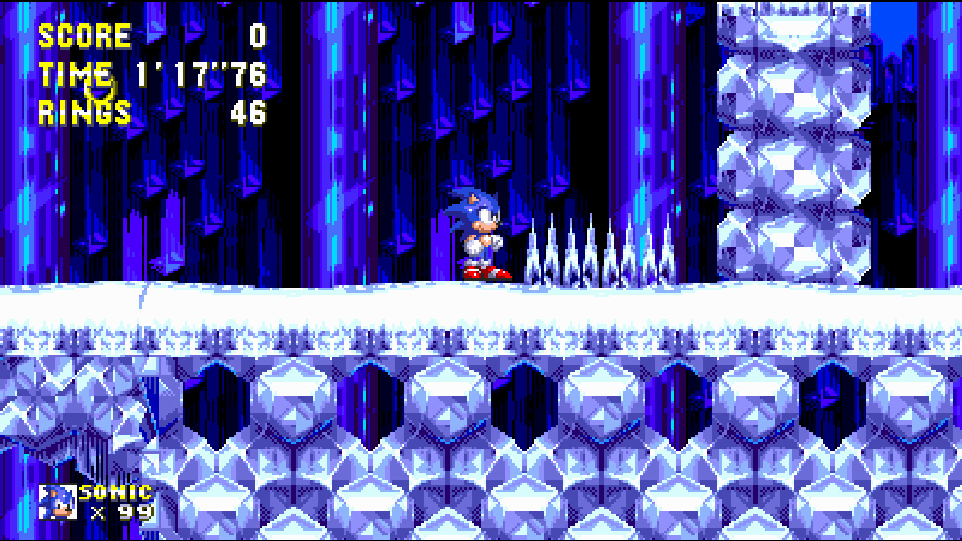 Zone Stylized Spikes Mod for Sonic 3 A.I.R. | S3AIR Mods