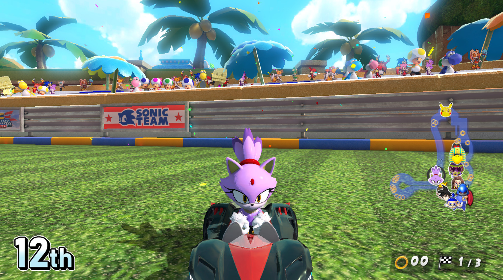 Emerald Circuit MK8D Course Edit Mod for Mario Kart 8 Deluxe | MK8D Mods