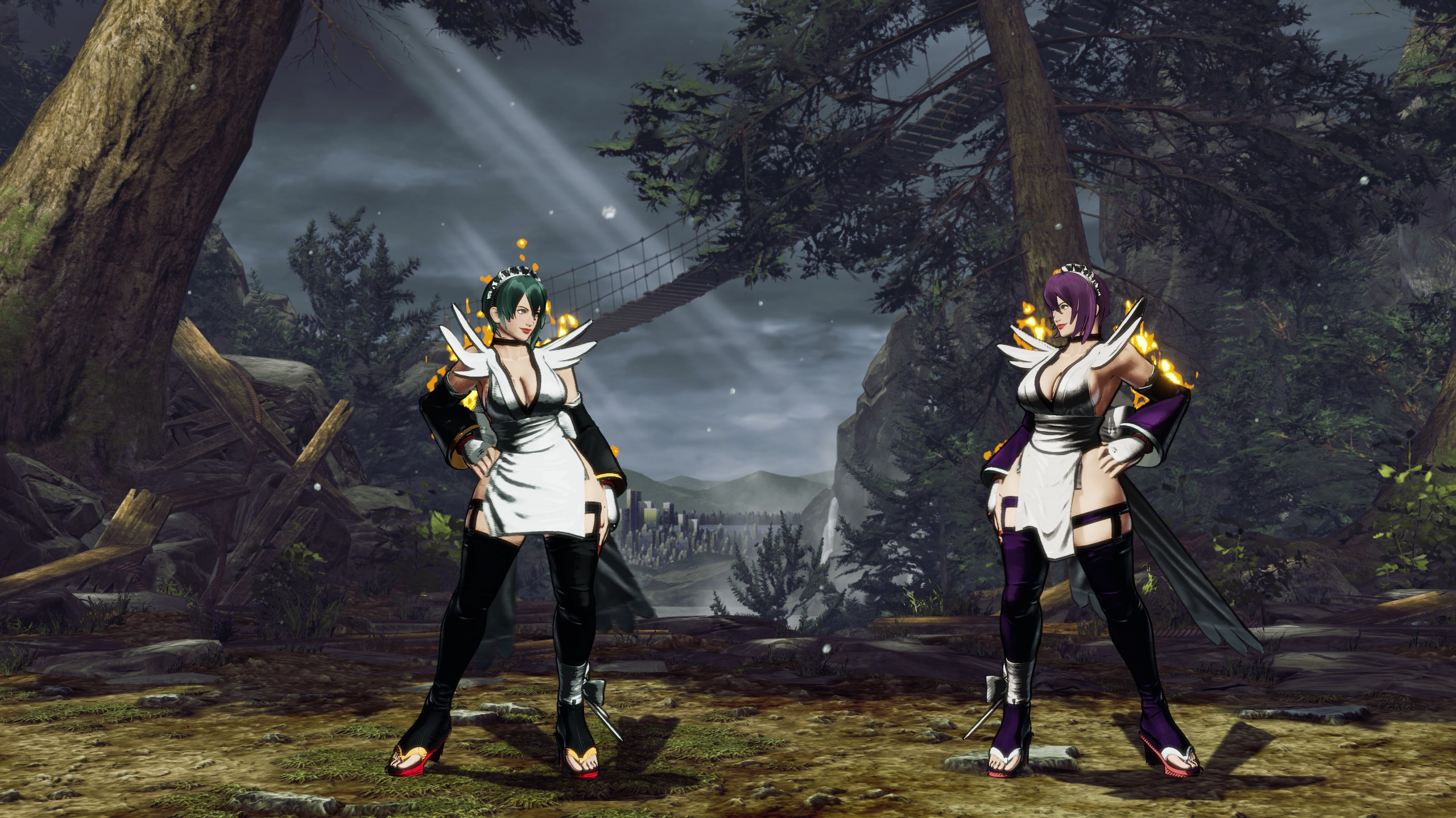 Bjenet iroha costume Mod for Fatal Fury: City of the Wolves | COTW Mods