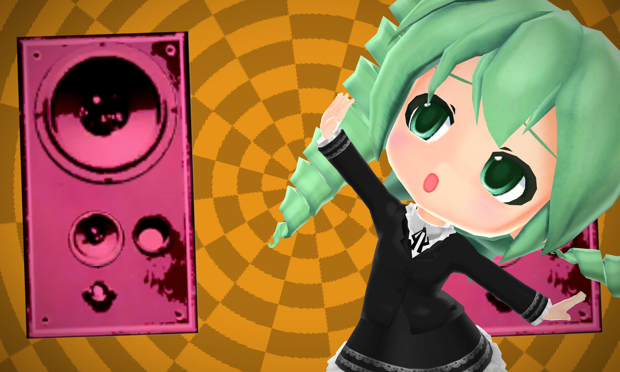 Dark Angel (Secret Police) Outfit Mod for Hatsune Miku: Project Mirai ...