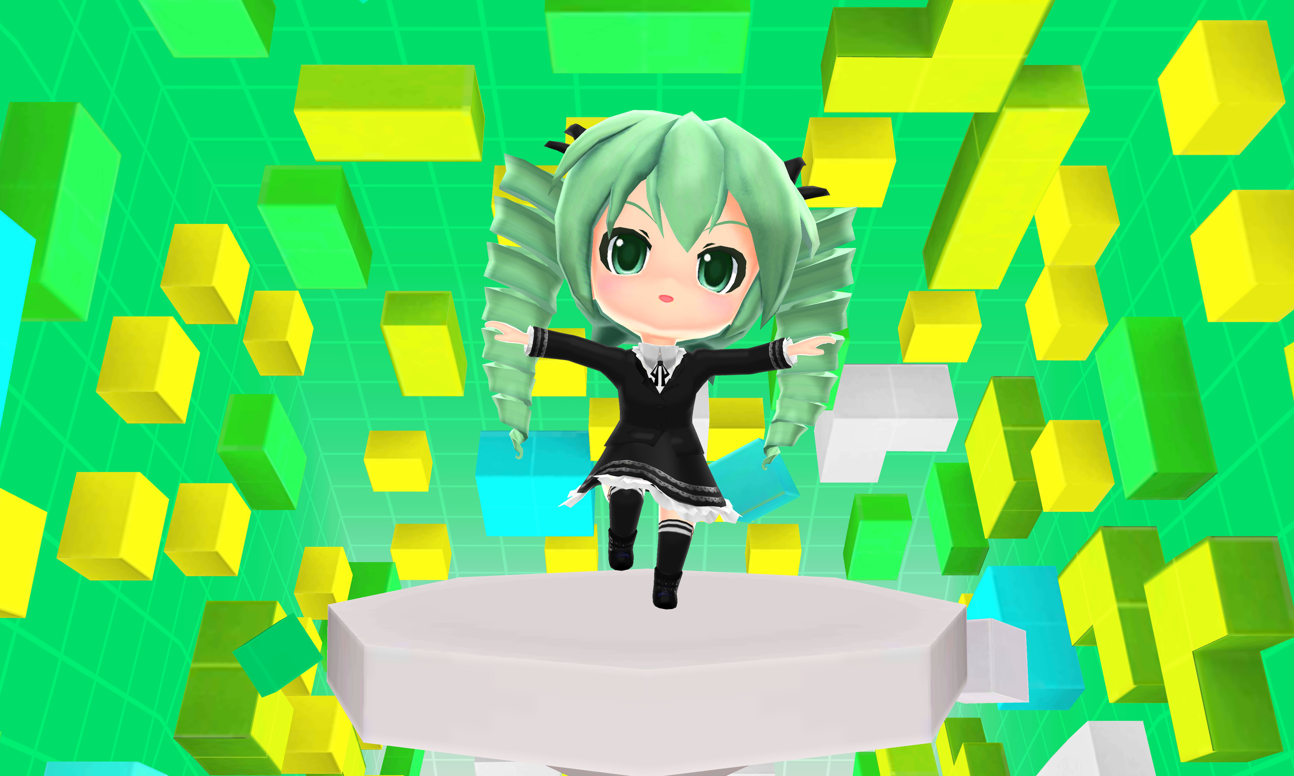 Dark Angel (Secret Police) Outfit Mod for Hatsune Miku: Project Mirai ...