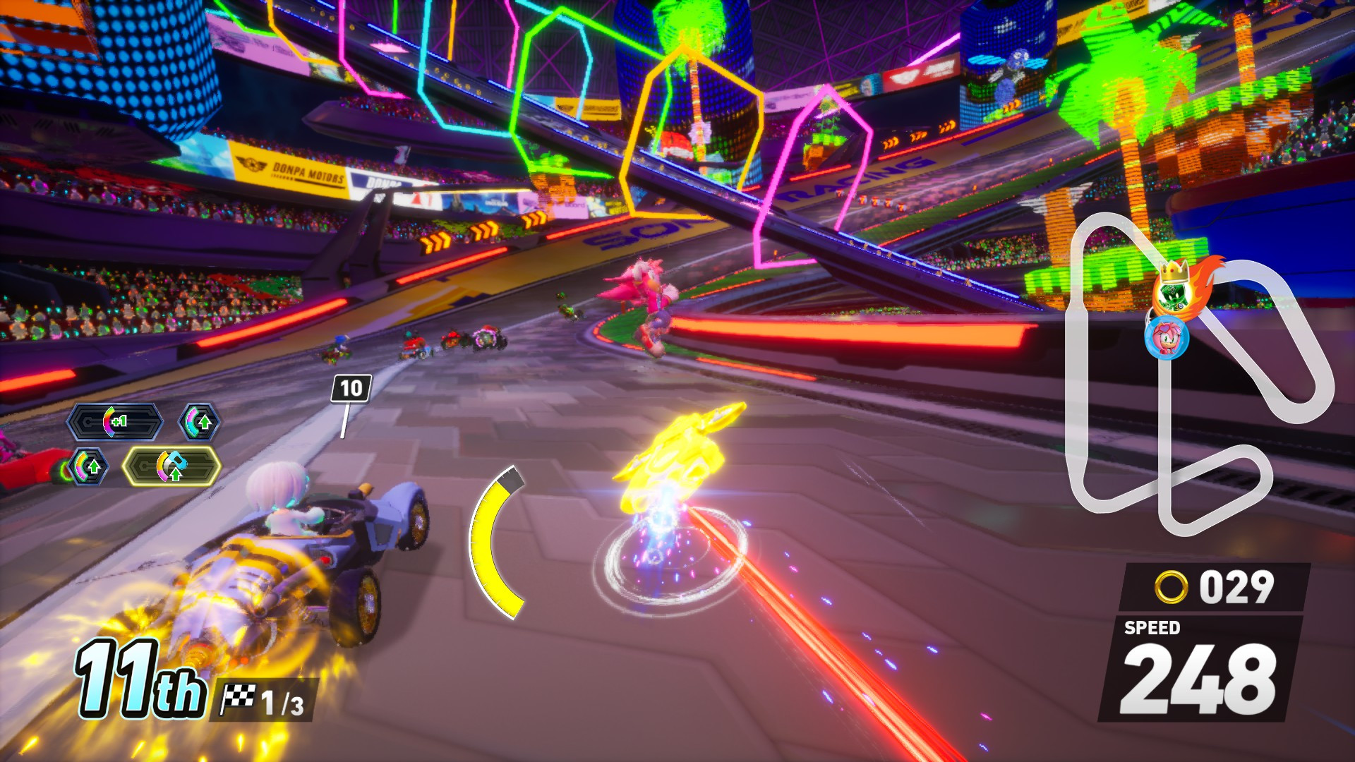 Amy new Boost Animation (Hoverboard) Mod for Sonic Racing: CrossWorlds ...