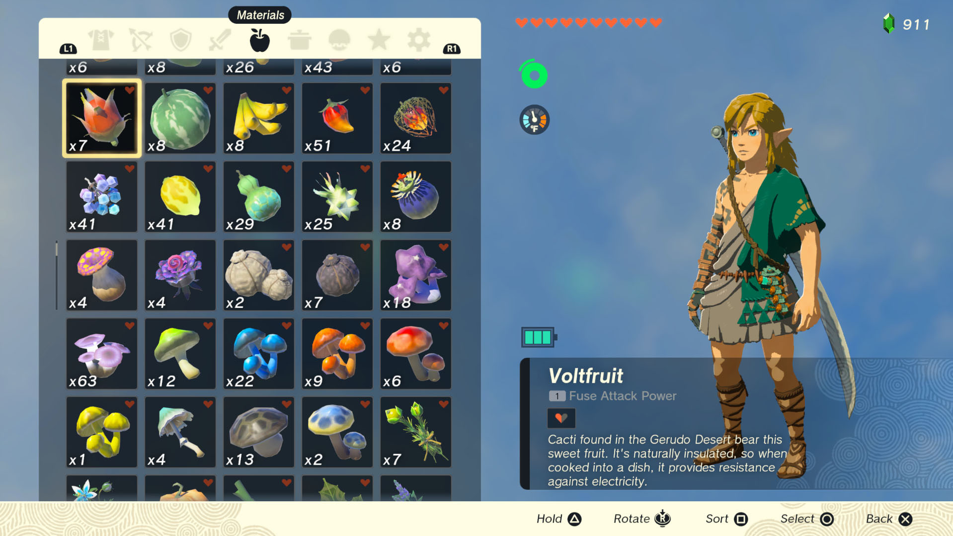 Simple PS5 UI Mod for The Legend of Zelda: Tears of the Kingdom | TOTK Mods