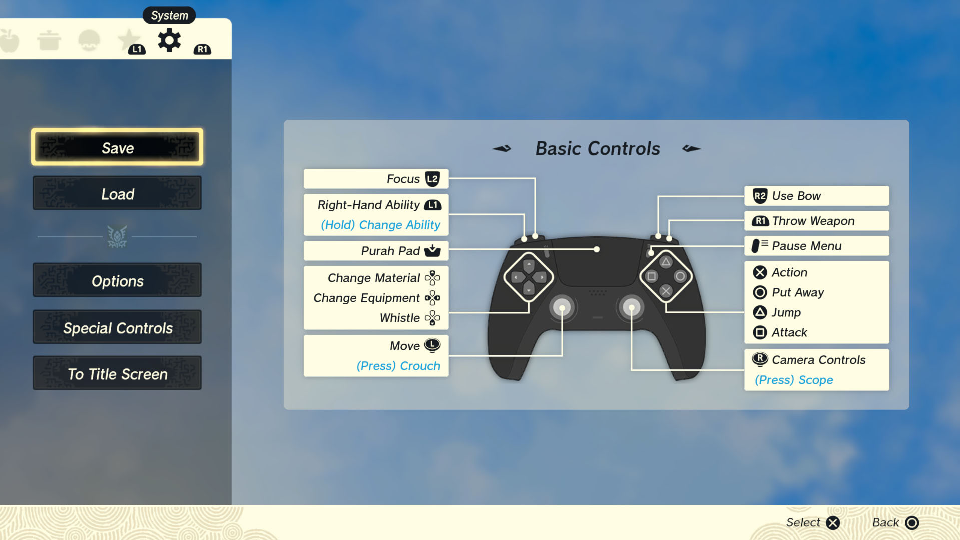 Simple PS5 UI Mod for The Legend of Zelda: Tears of the Kingdom | TOTK Mods