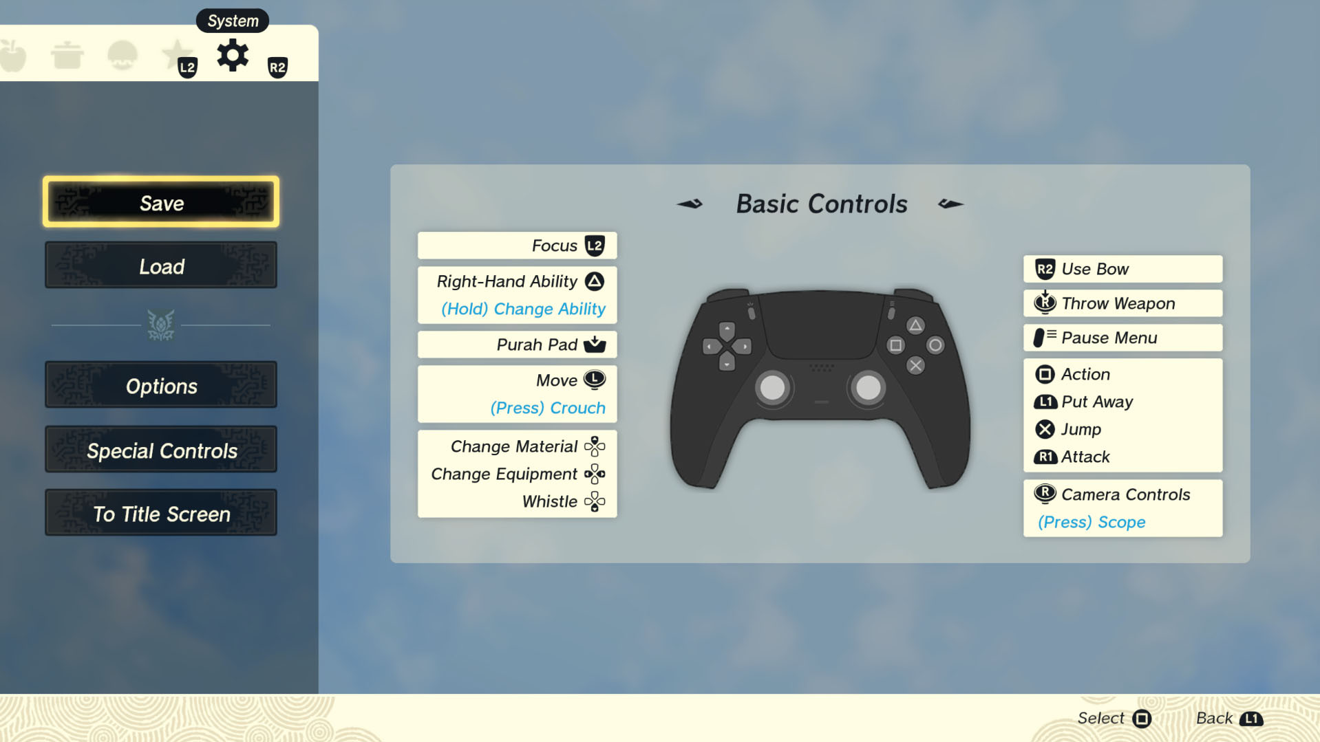 Simple PS5 UI Mod for The Legend of Zelda: Tears of the Kingdom | TOTK Mods