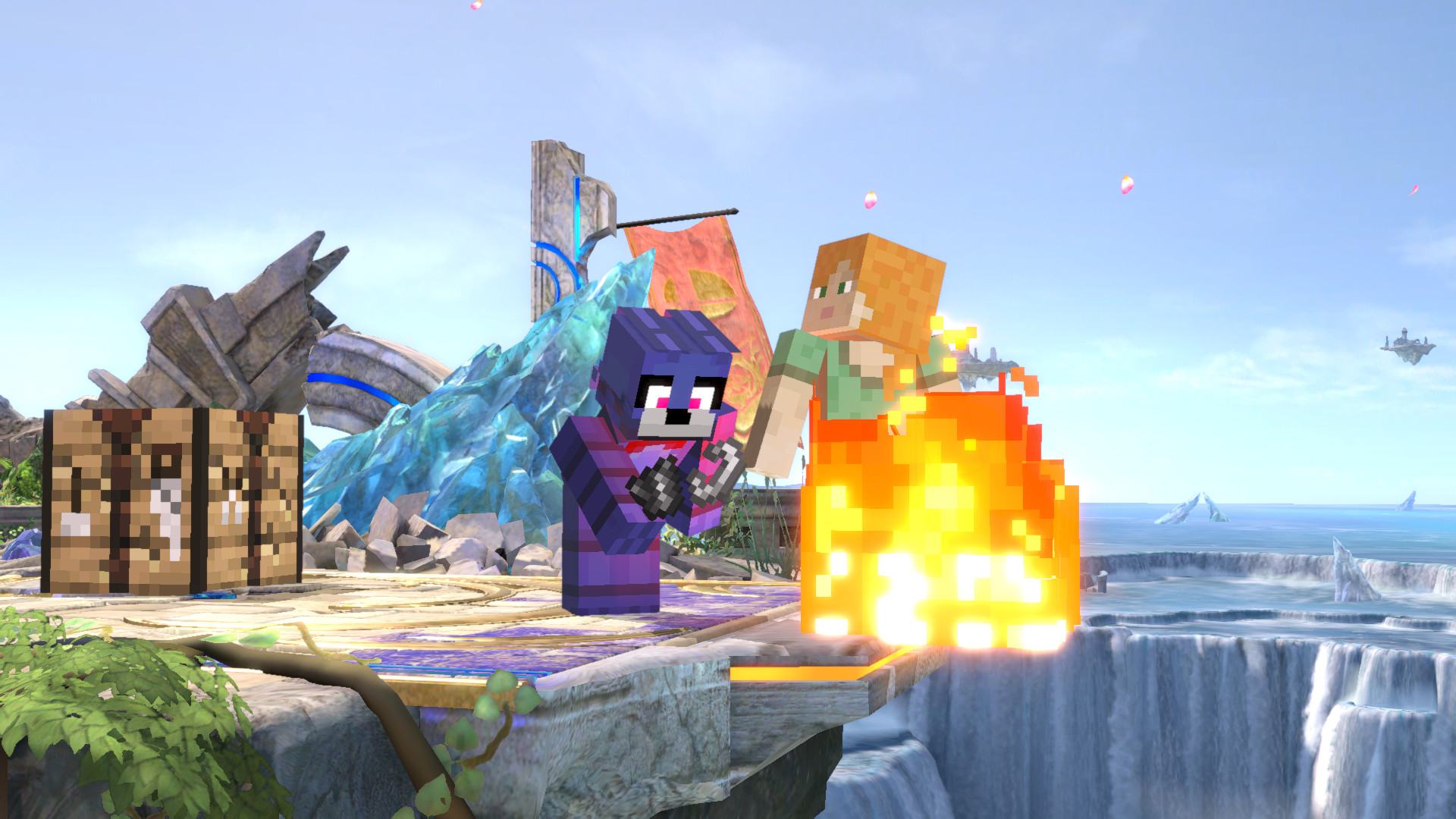 JudeLow Minecraft Skin over c00 Mod for Super Smash Bros. Ultimate ...