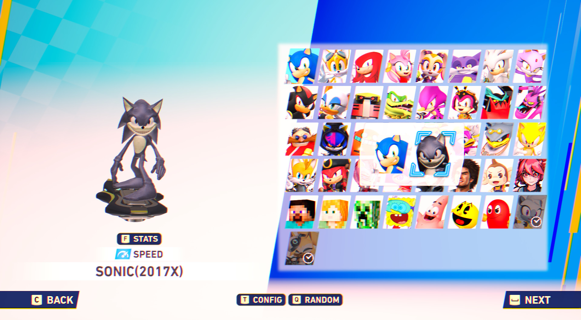 (AI UPDATE) The REAL Sonic (2017X over sonic) Mod for Sonic Racing ...