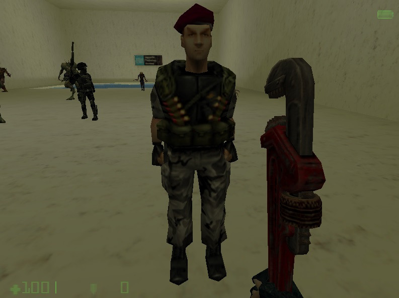 Marine leader and gasmask (Early Concept) Mod for Half-Life: Opposing ...