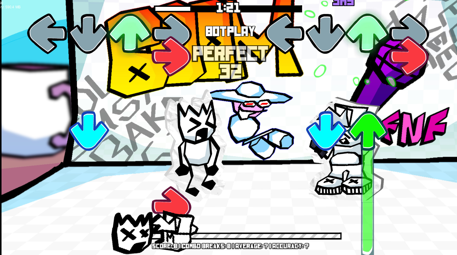 [SENSITIVE CONTENT] Paper Funk RETAKE (demo build) Mod for Friday Night ...