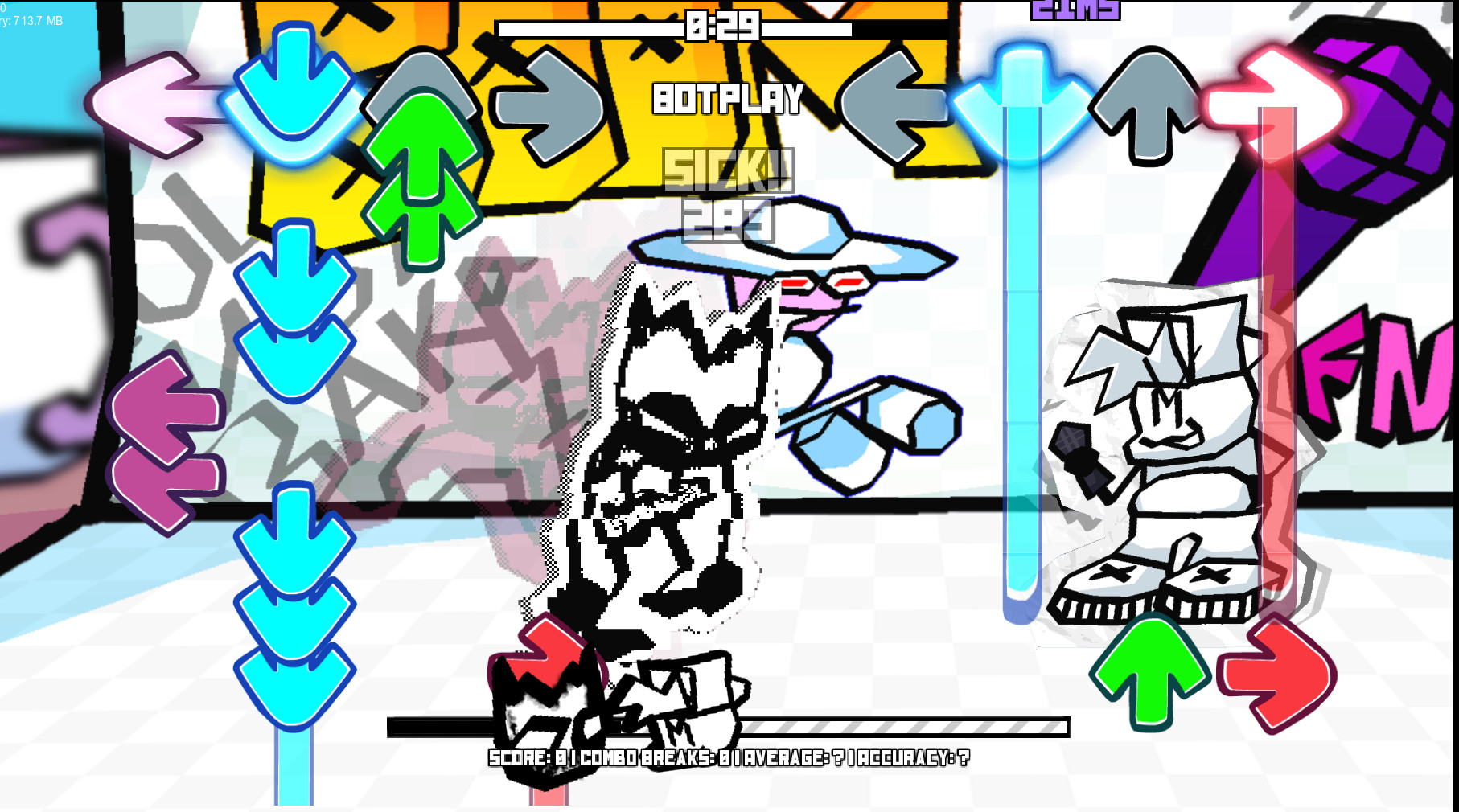 [SENSITIVE CONTENT] Paper Funk RETAKE (demo build) Mod for Friday Night ...