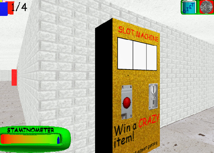 (0.13.X) Slot Machines Mod for Baldi's Basics | Baldi Mods