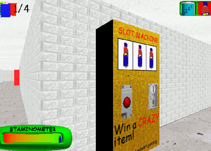 (0.13.X) Slot Machines Mod for Baldi's Basics | Baldi Mods