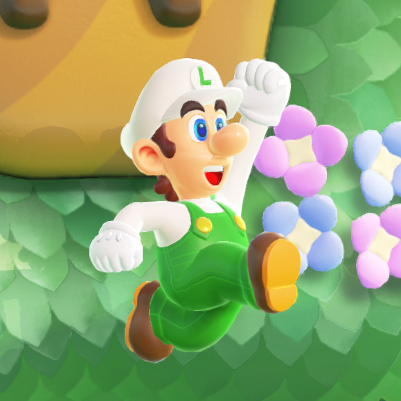 No Mustache Luigi Mod for Super Mario Bros. Wonder | SMBW Mods