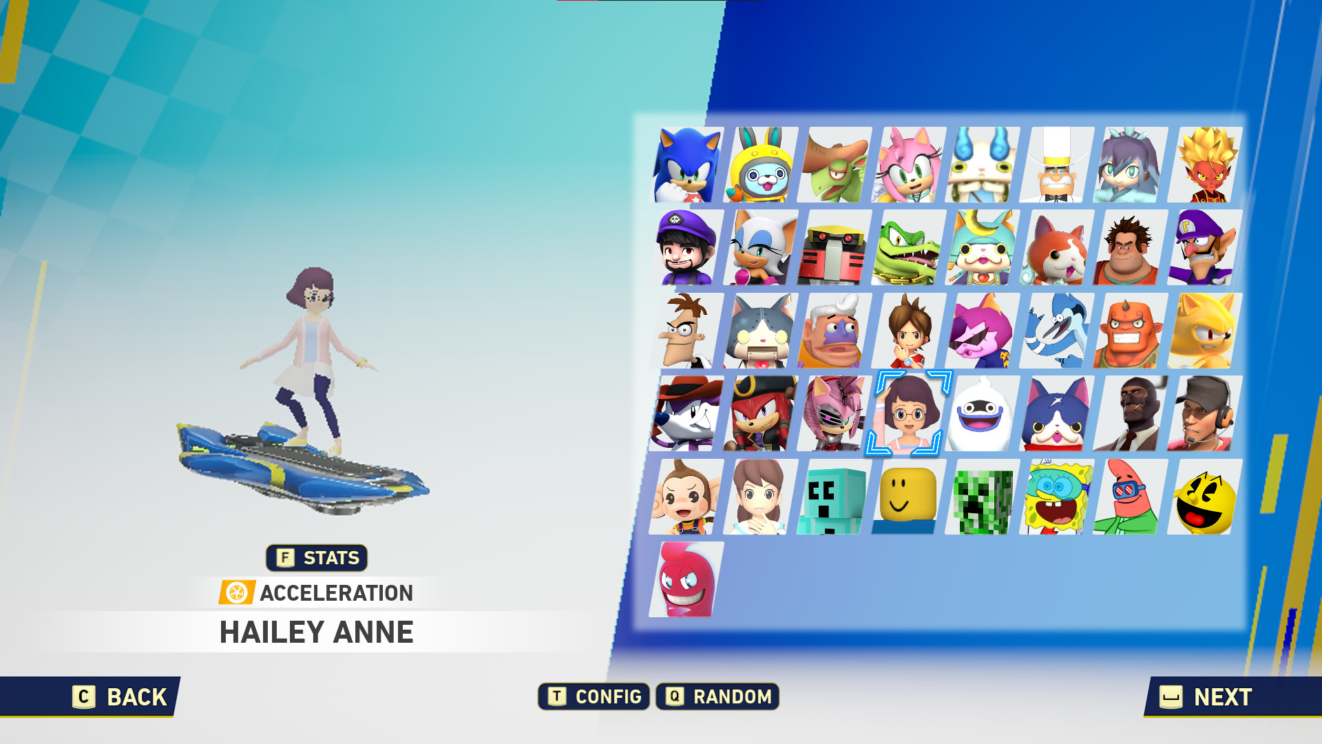 Hailey Anne & Whisper + THE YO-KAI WATCH FESTIVAL Mod for Sonic Racing ...