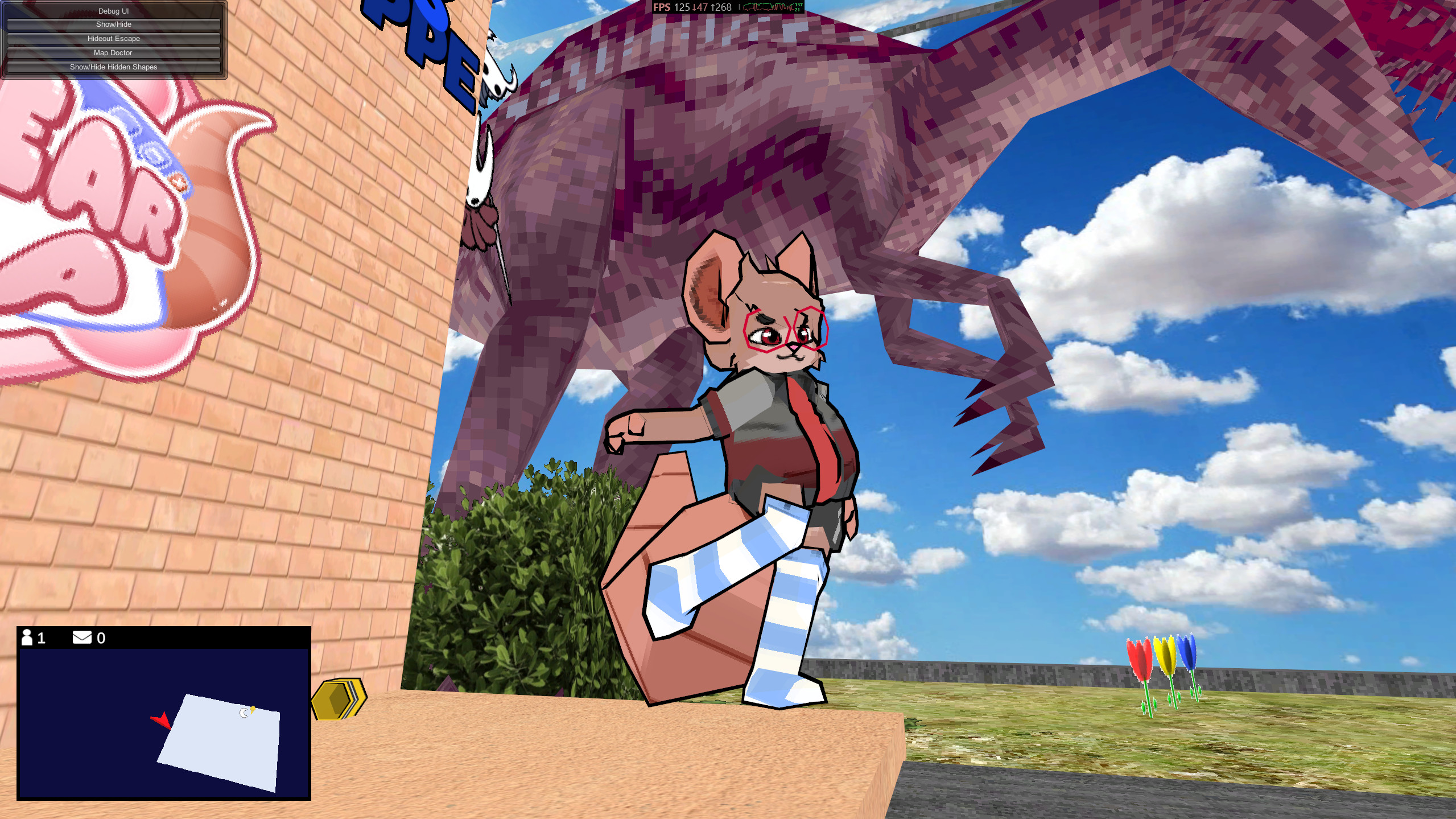 Nubbins The Rat (OC) Mod for Bomb Rush Cyberfunk | BRC Mods